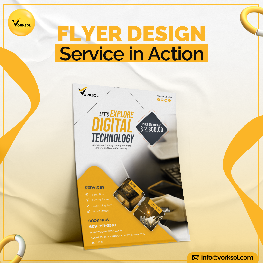 Flyer Design Services - Vorksol